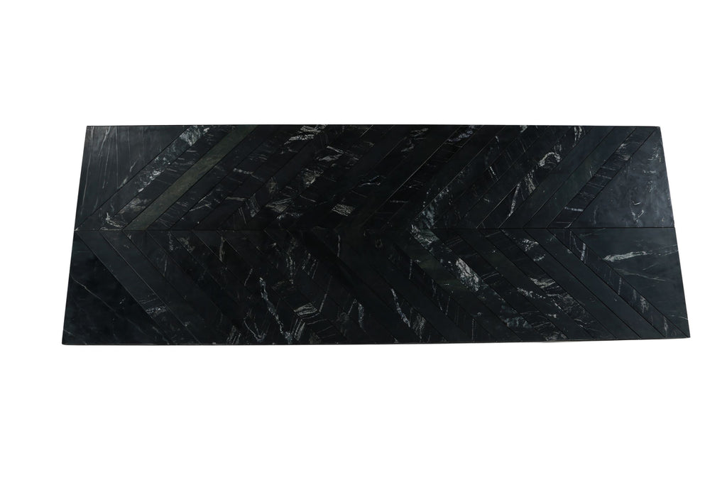 ARROW MARBLE DINING TABLE | 249 x 91 x 76 CM. – Pagoda & Co.